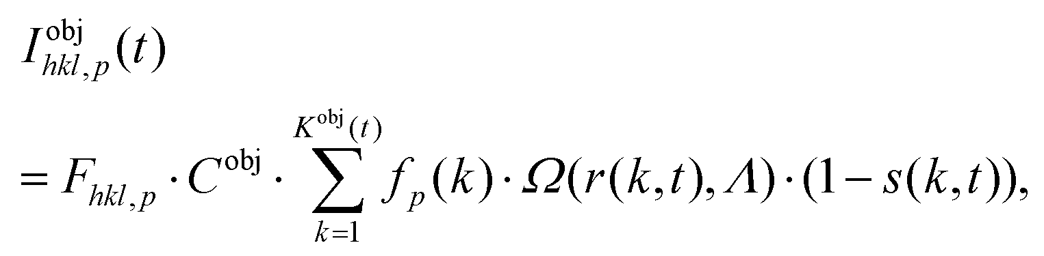 Quantitative analysis of time-resolved RHEED during growth of vertical ...