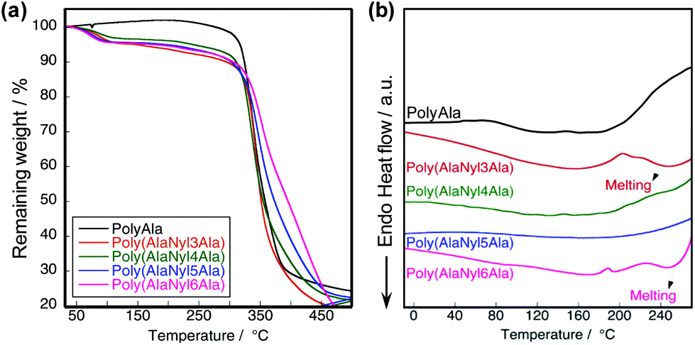 Poly(alanine-nylon-alanine) as a bioplastic: chemoenzymatic synthesis ...