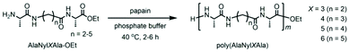 Poly(alanine-nylon-alanine) as a bioplastic: chemoenzymatic synthesis ...