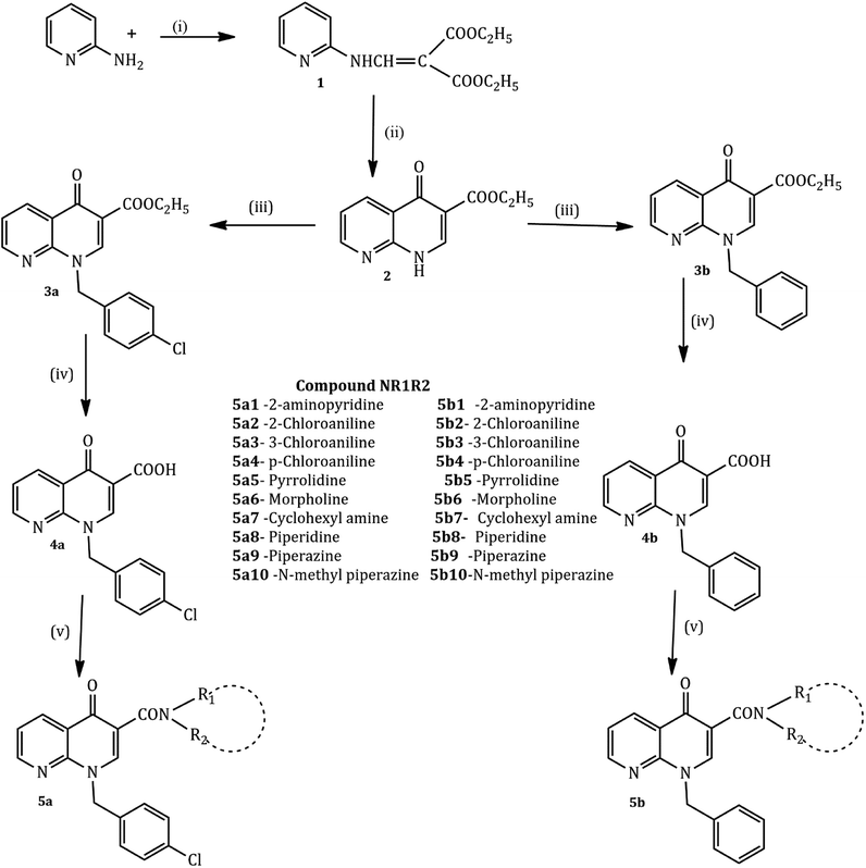Design, in silico studies, and synthesis of new 1,8-naphthyridine-3 ...