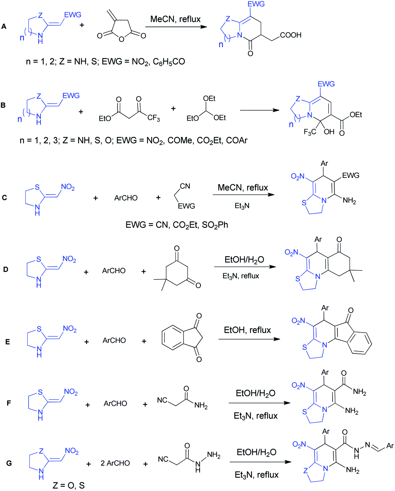 Synthesis of highly functionalized thiazolo[3,2- a ]pyridine derivatives via a five-component ...