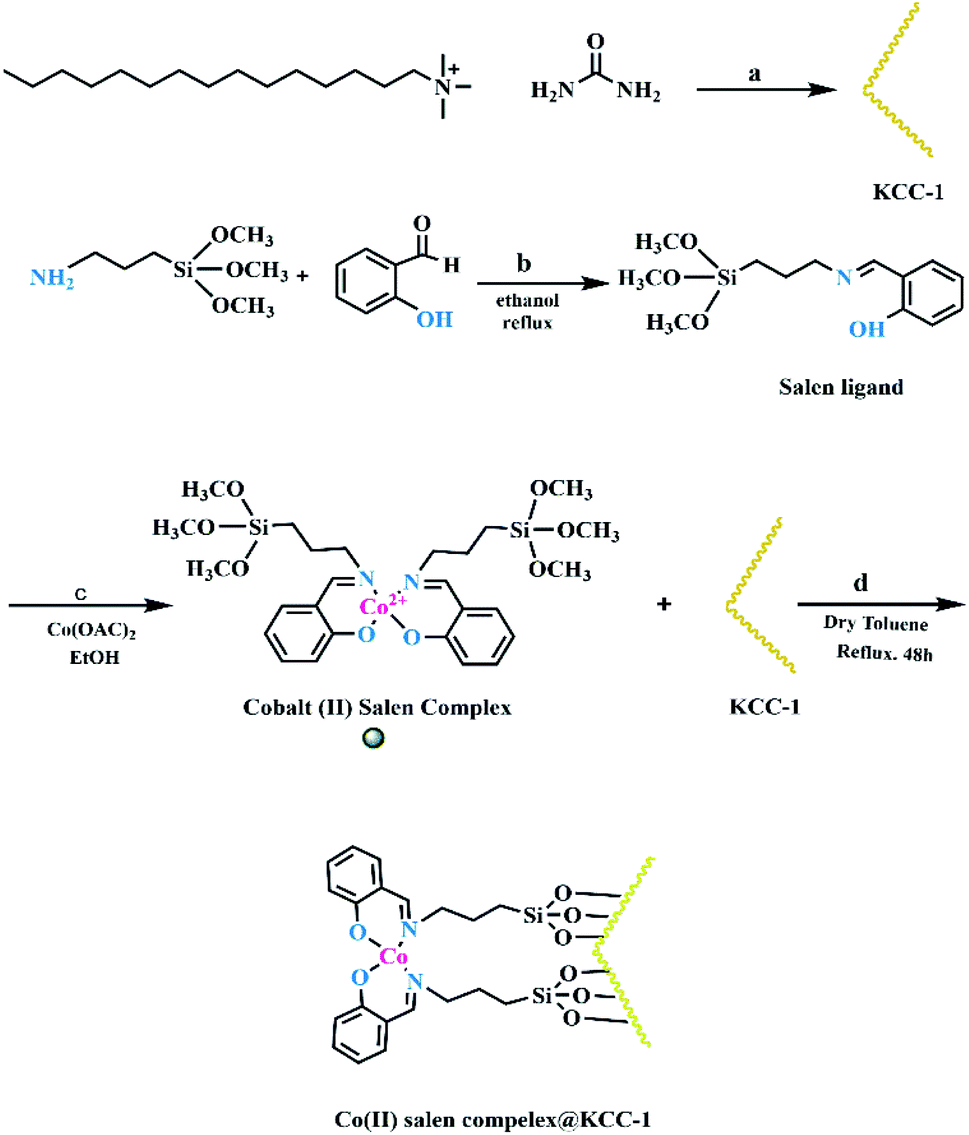 Selective oxidation of alcohols and sulfides via O 2 using a Co( ii ) salen complex catalyst ...