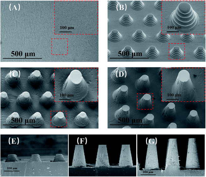 Development of micropillar array electrodes for highly sensitive ...