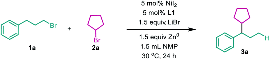 Nickel-catalyzed migratory alkyl–alkyl cross-coupling reaction ...