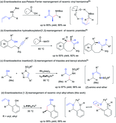 Chiral Fe( ii ) complex catalyzed enantioselective [1,3] O-to-C ...