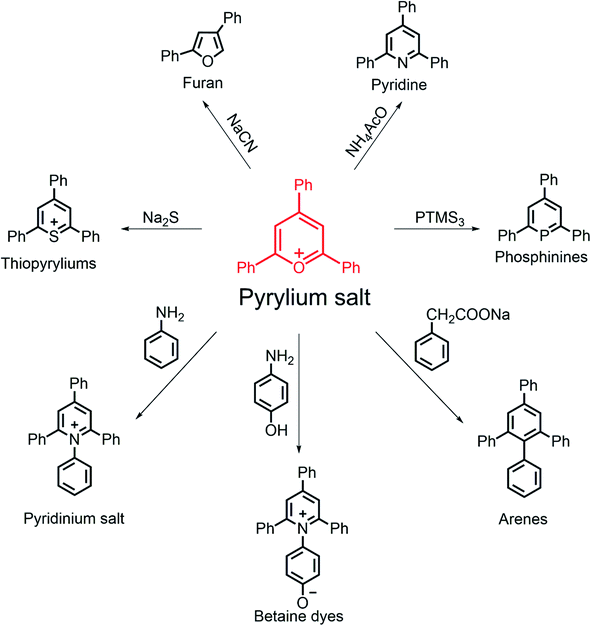 Over one century after discovery: pyrylium salt chemistry emerging as a ...