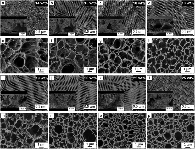 High-performance asymmetric isoporous nanocomposite membranes with ...