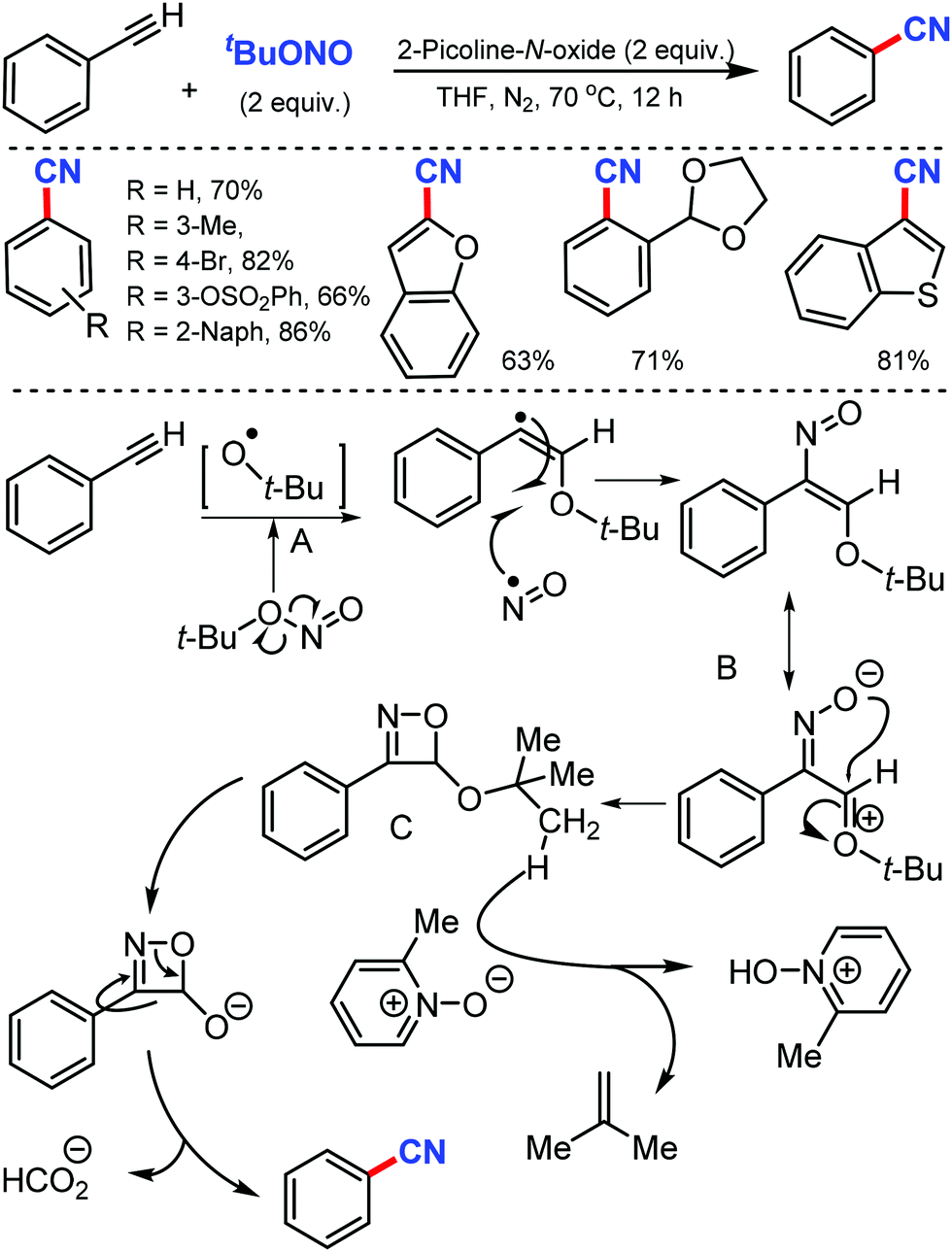 C–CN bond formation: an overview of diverse strategies - Chemical ...