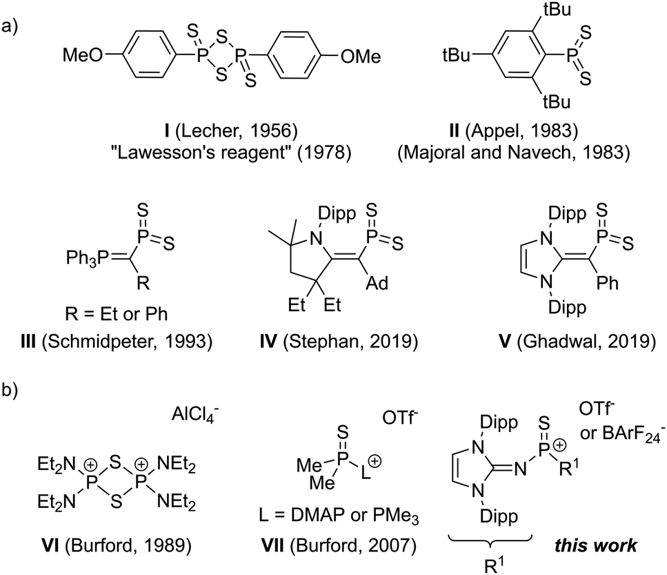 Lewis base-free thiophosphonium ion: a cationic sulfur atom transfer ...