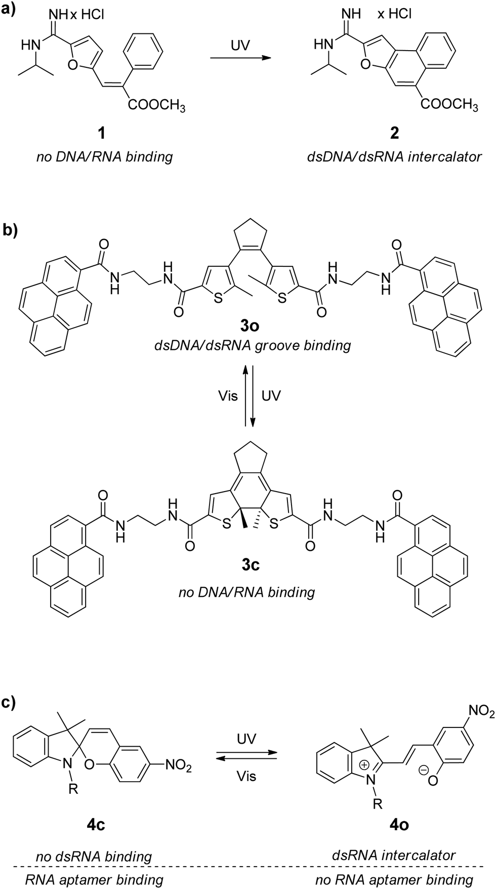 Photoswitches for controllable RNA binding: a future approach in the ...