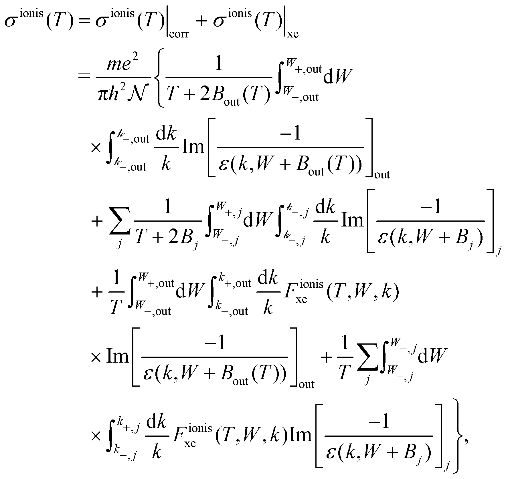 Excitation and ionisation cross-sections in condensed-phase ...