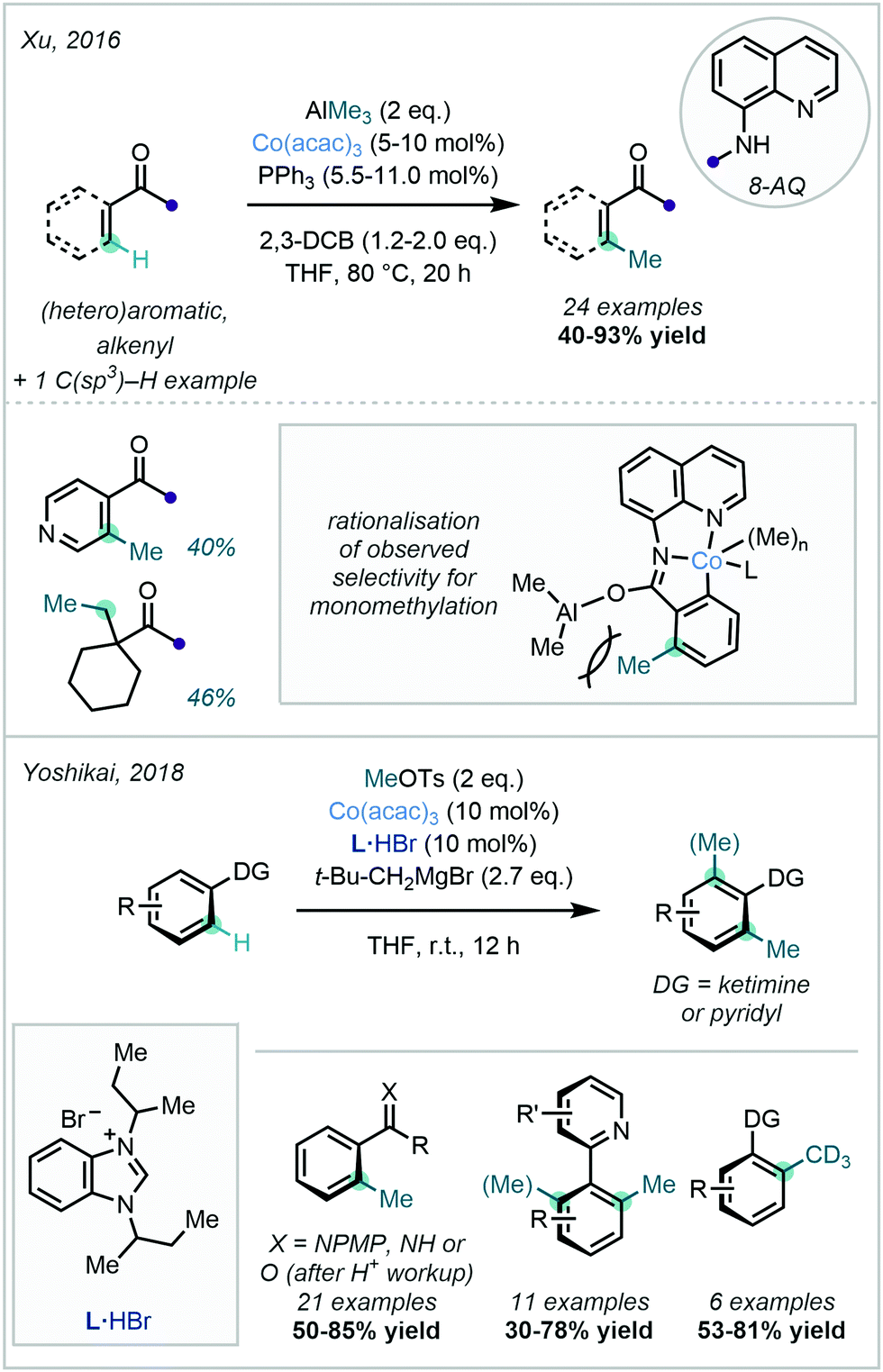 Installing the “magic methyl” – C–H methylation in synthesis - Chemical ...