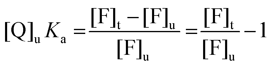 Static quenching upon adduct formation: a treatment without shortcuts ...