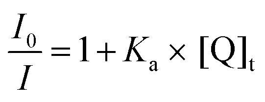 Static quenching upon adduct formation: a treatment without shortcuts ...