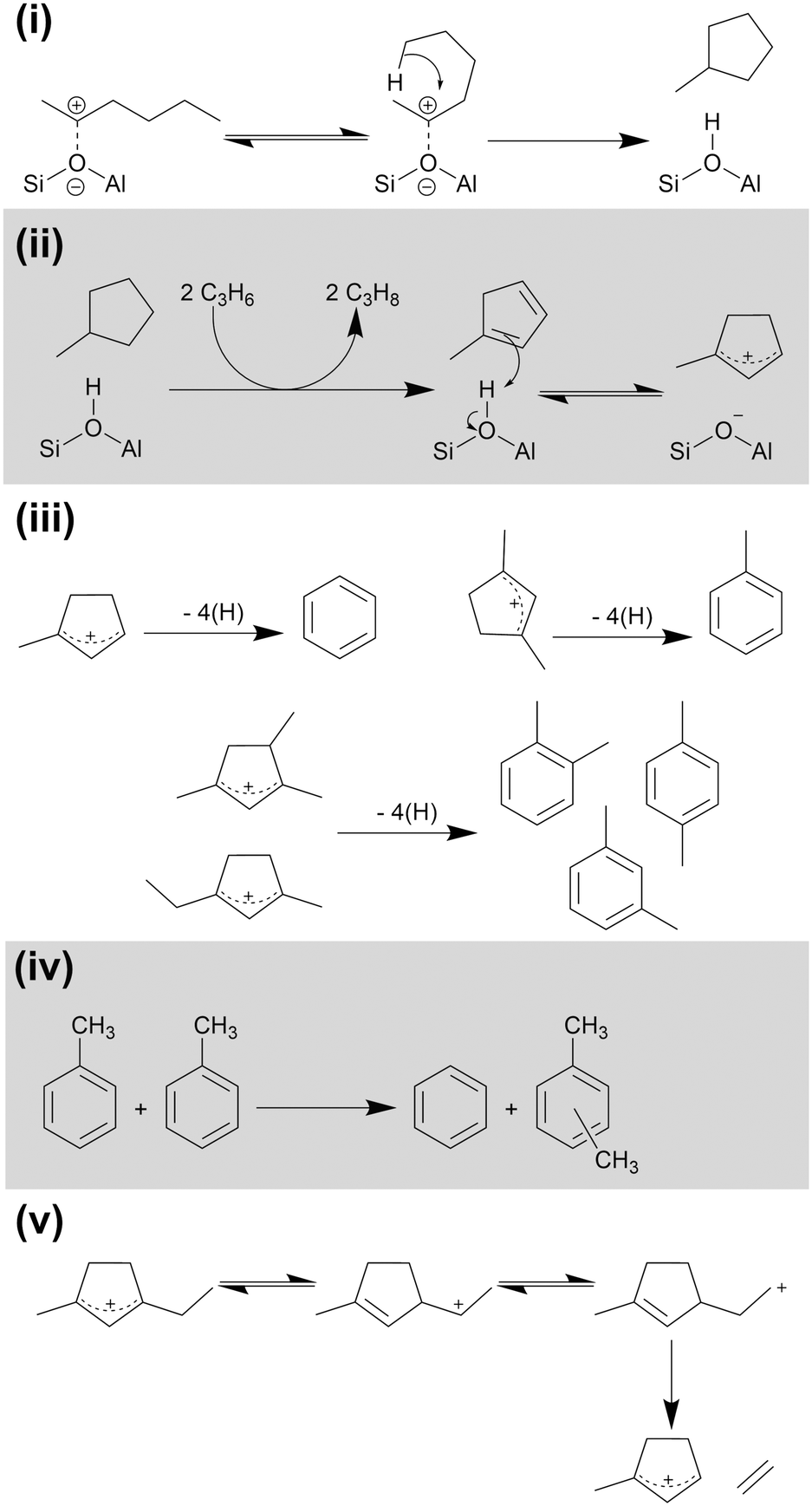 Studies of propene conversion over H-ZSM-5 demonstrate the importance ...