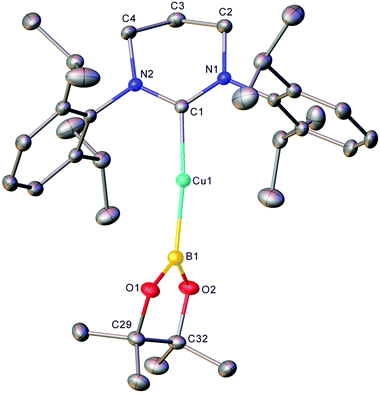 A stable ring-expanded NHC-supported copper boryl and its reactivity ...