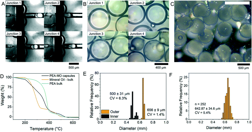 High throughput production of microcapsules using microfluidics for ...