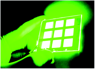 Organic light emitting diodes (OLEDs) with slot-die coated functional ...