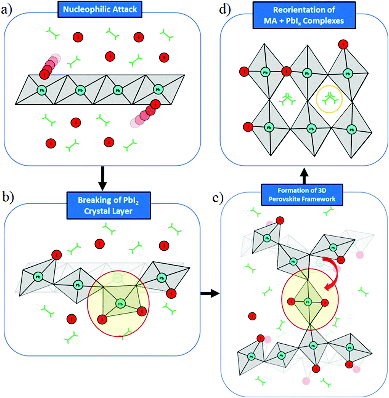 Halide-driven formation of lead halide perovskites: insight from ab ...