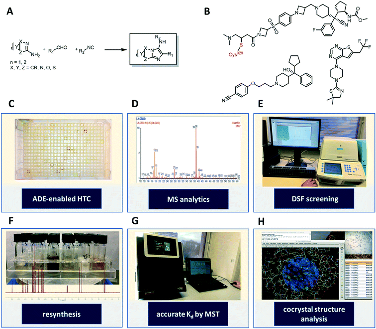 Nanoscale, automated, high throughput synthesis and screening for the ...