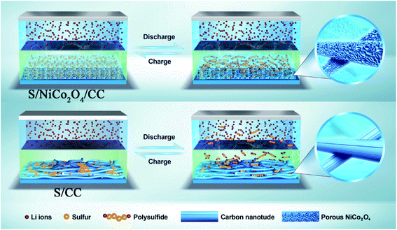 Interconnected NiCo 2 O 4 nanosheet arrays grown on carbon cloth as a ...