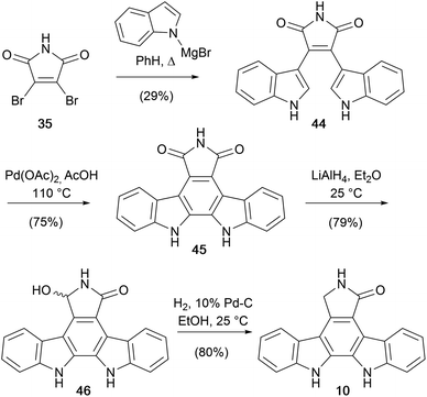 The synthesis of biologically active indolocarbazole natural products ...