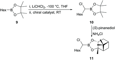Studies on a catalytic version of the Matteson asymmetric homologation ...