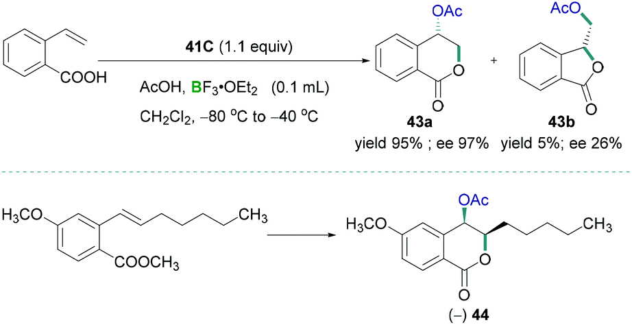 Reactions promoted by hypervalent iodine reagents and boron Lewis acids ...