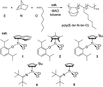 Synthesis of ethylene–norbornene–1-octene terpolymers with high 1 ...