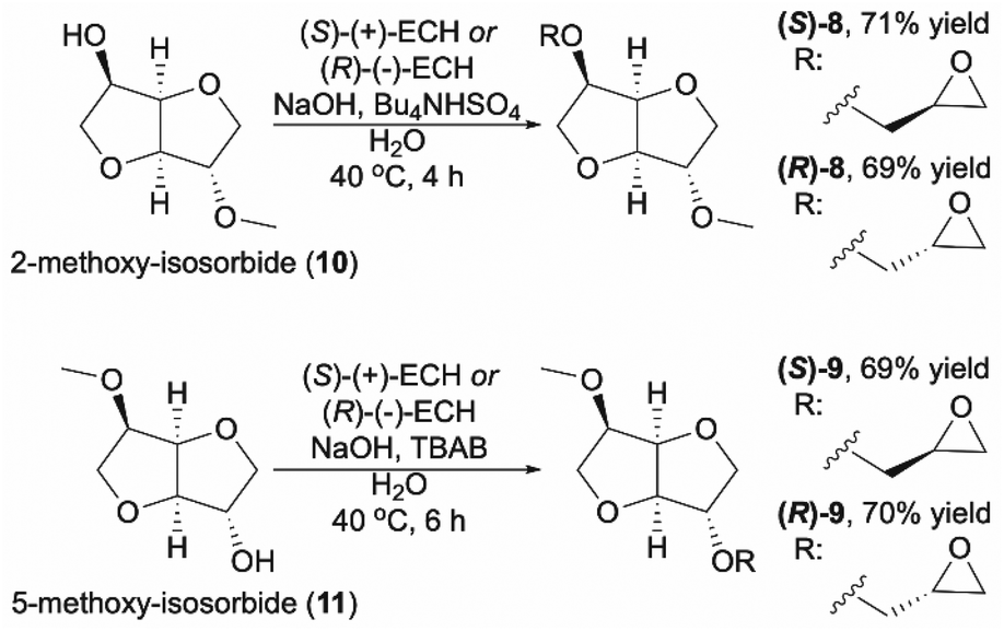 Synthesis and anionic polymerization of isosorbide mono-epoxides for ...