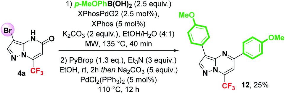 Efficient microwave-assisted Suzuki–Miyaura cross-coupling reaction of ...