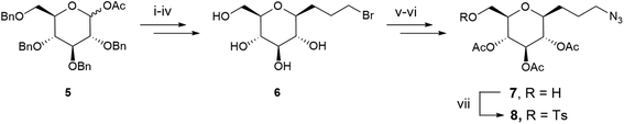 Synthesis of a DOTA- C -glyco bifunctional chelating agent and ...