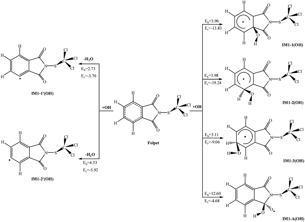 Atmospheric oxidation of Folpet initiated by OH radicals, NO 3 radicals ...