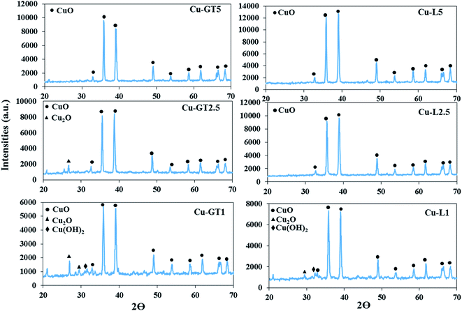 Synthesis of green and pure copper oxide nanoparticles using two plant ...