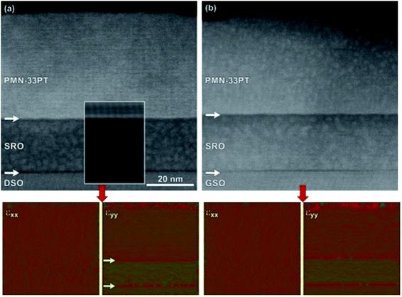 Growth mode and strain effect on relaxor ferroelectric domains in ...