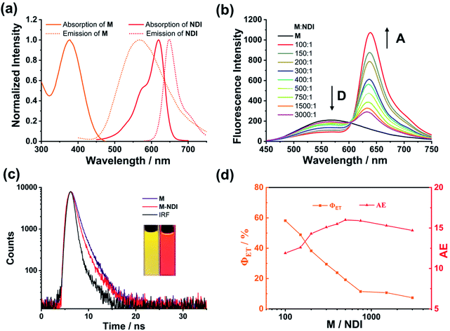 Efficient artificial light-harvesting system constructed from ...