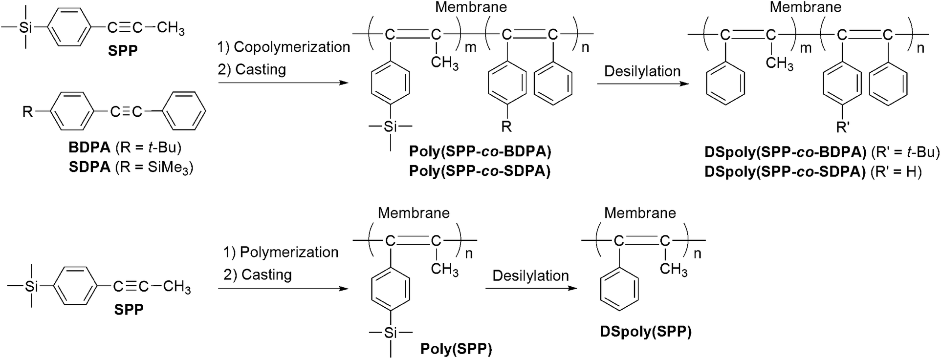 Development of highly gas-permeable polymers by metathesis ...