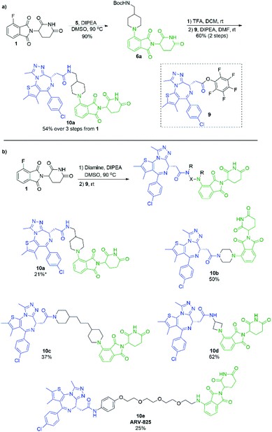 Rapid synthesis of pomalidomide-conjugates for the development of ...