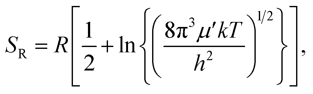 Calculation of absolute molecular entropies and heat capacities made ...