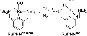 The key role of the latent N–H group in Milstein's catalyst for ester ...
