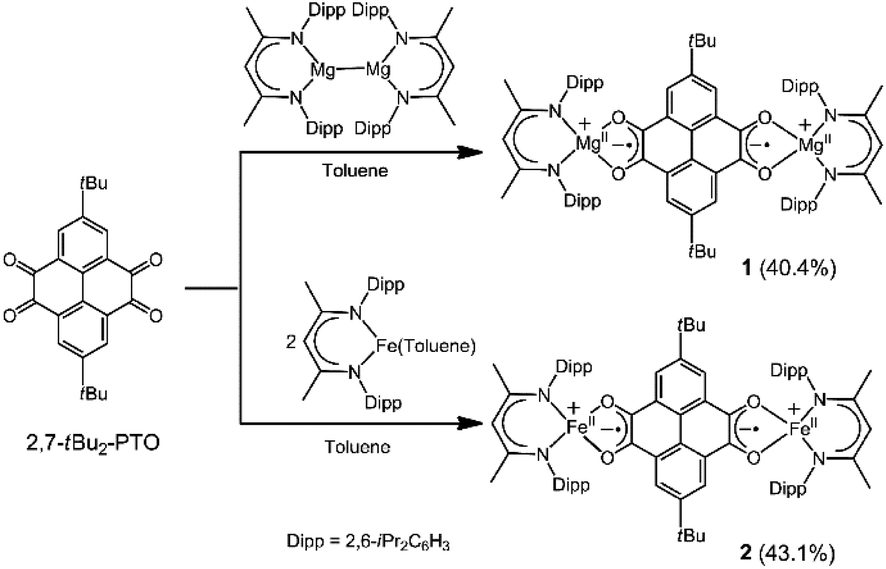 A high-spin diradical dianion and its bridged chemically switchable ...