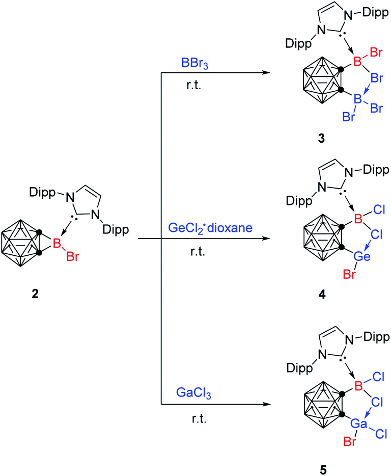 Ring-opening and ring-expansion reactions of carborane-fused borirane ...