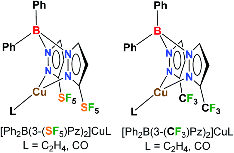 When SF 5 outplays CF 3 : effects of pentafluorosulfanyl decorated ...