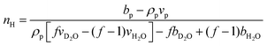 SANS quantification of bound water in water-soluble polymers across ...