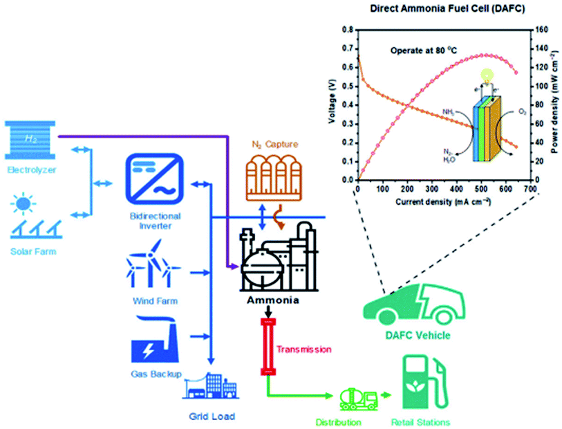 Recent progress in ammonia fuel cells and their potential applications ...