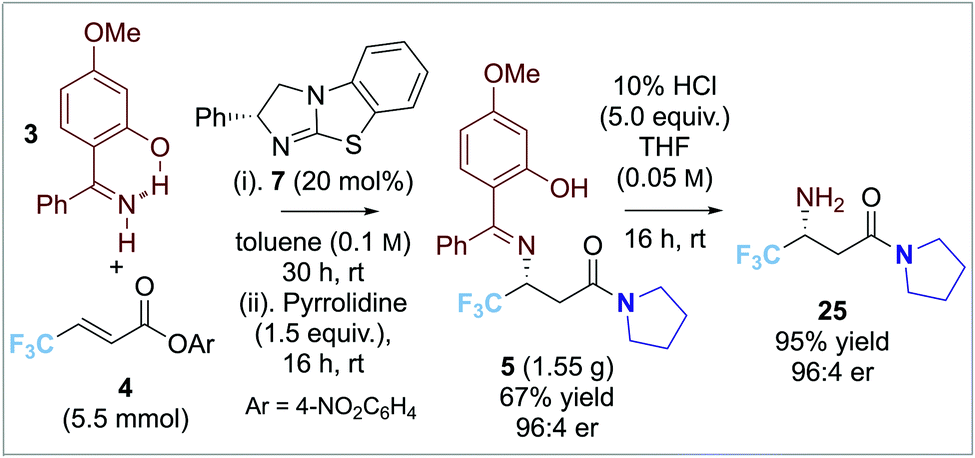 Isothiourea-catalyzed formal enantioselective conjugate addition of ...