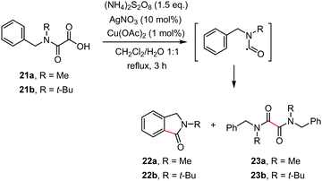 Oxamic acids: useful precursors of carbamoyl radicals - Chemical ...