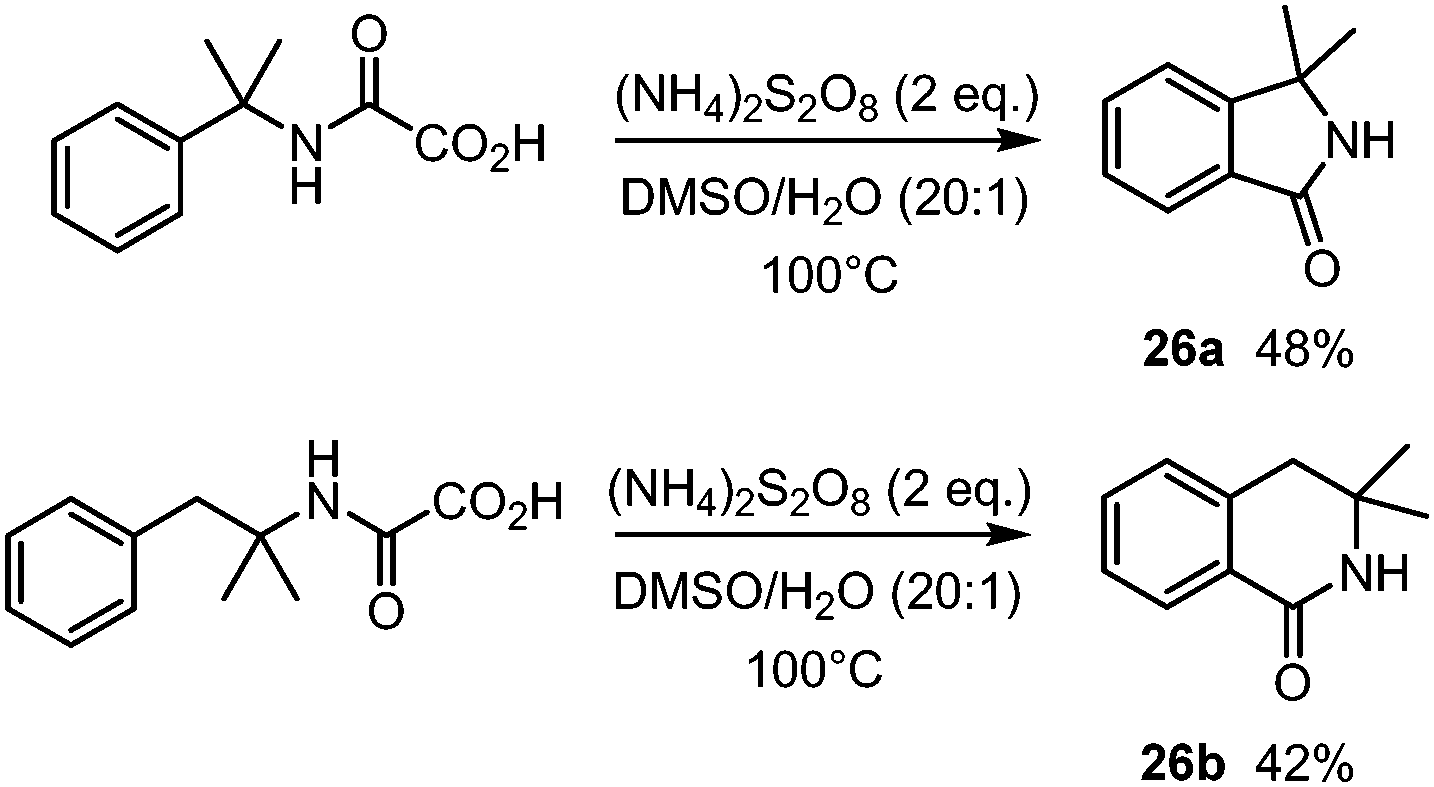 Oxamic acids: useful precursors of carbamoyl radicals - Chemical ...