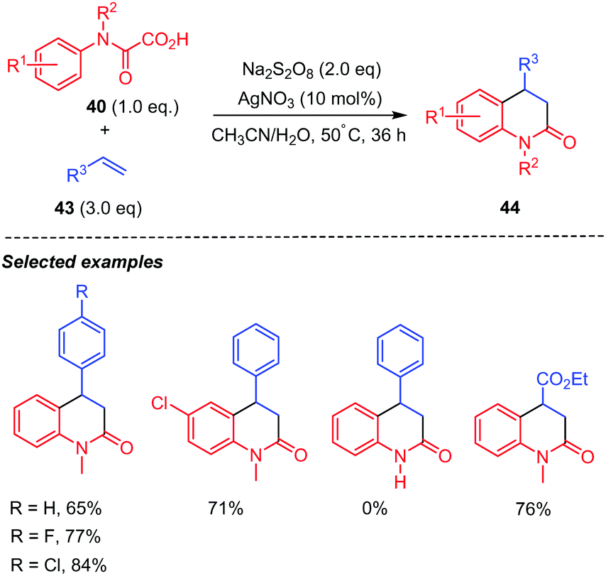 Oxamic acids: useful precursors of carbamoyl radicals - Chemical ...