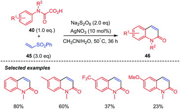 Oxamic acids: useful precursors of carbamoyl radicals - Chemical ...